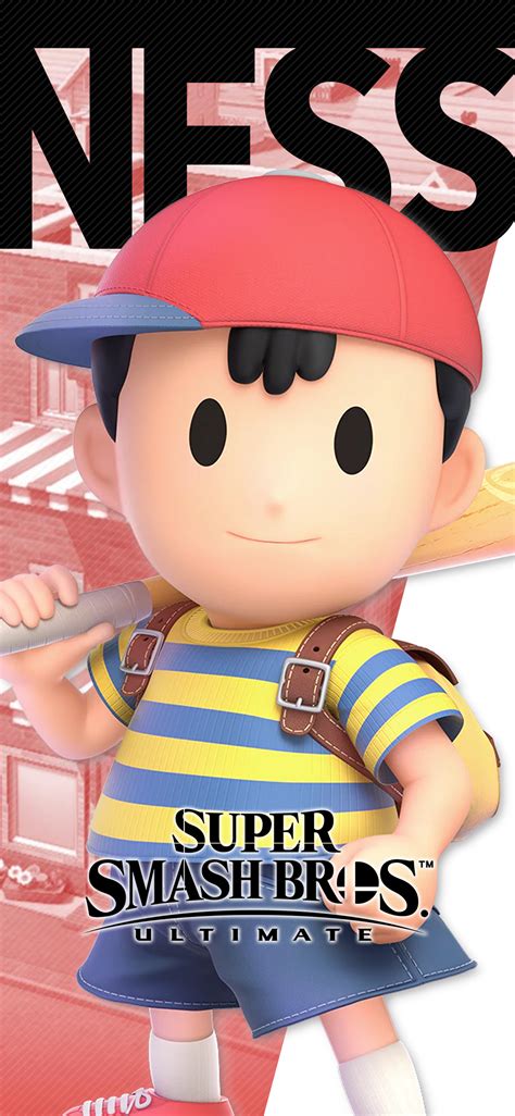 Super Smash Bros Ultimate Ness Wallpapers Cat With Monocle