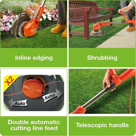 Flymo Corded Grass Trimmer 25cm Contour 500e Appliances Direct