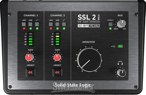 Solid State Logic SSL MKII X USB C Audio Interface Sweetwater