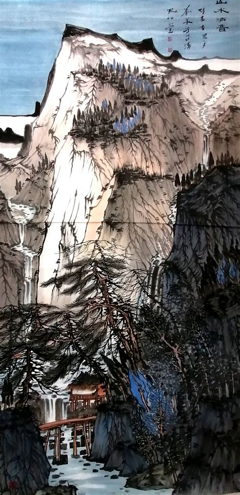 艺术大家刘用华《历届山水获奖展览作品》部分作品赏析全国