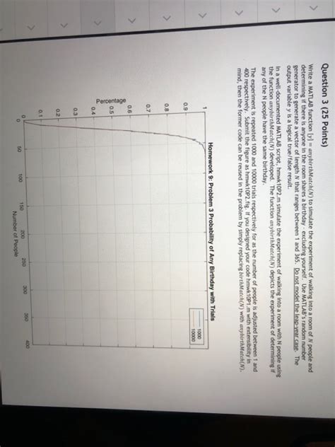 Solved Question 3 25 Points Write A Matlab Function By