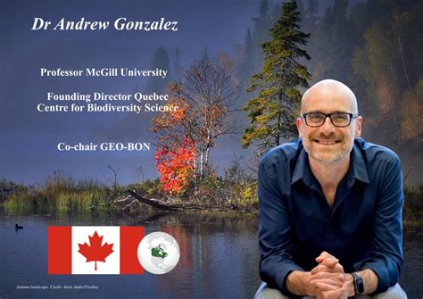 Interview With Dr Andrew Gonzalez August 2023 Biodiversity Mag