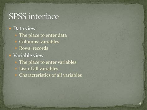 Ppt Spss For Beginners Powerpoint Presentation Free Download Id