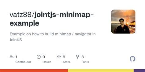 Github Vatz88jointjs Minimap Example Example On How To Build Minimap Navigator In Jointjs