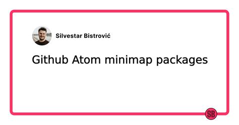github atom minimap packages s bistrović