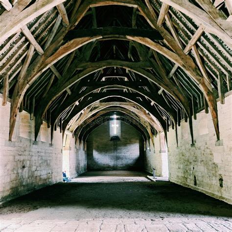 The Old Tithe Barn Stock Image Image Of Barn Architecture 285152971