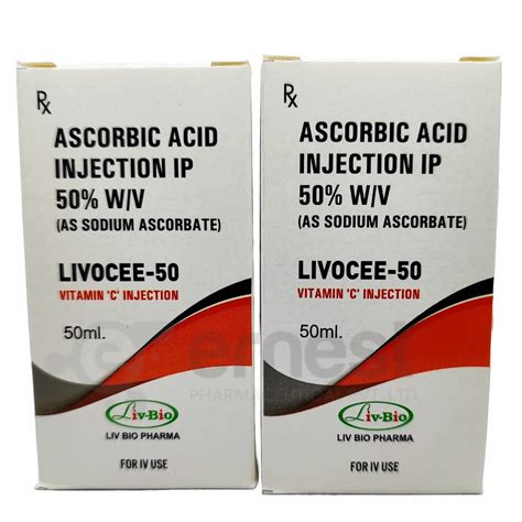 Ascorbic Acid Injection 500 Mg At ₹ 1100piece In Nagpur Id 2855655356255