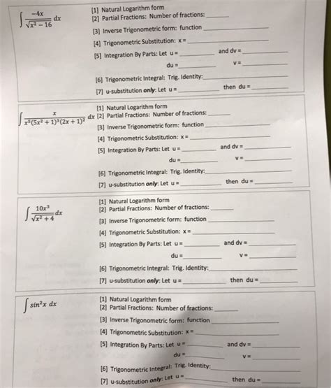 Solved Multiple Choice Integration Techniques For Each