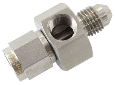 Aeroflow Straight Female Male 4an Stainless With 18 Npt Port Af140