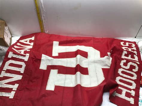 Lot Large Iu Flag
