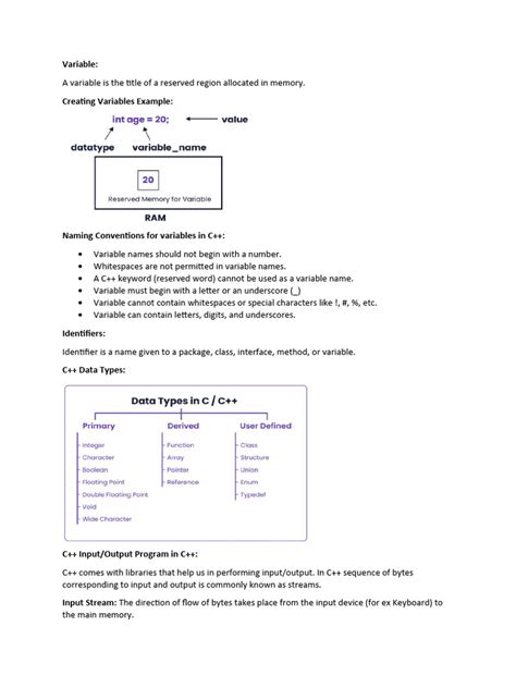 C Notes Pdf Constructor Object Oriented Programming Programming