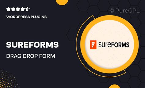 Sureforms Drag And Drop Form Builder For Wordpress