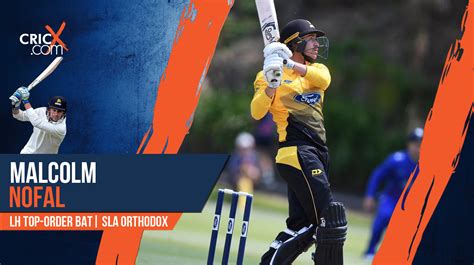 County Return For Malcolm Nofal Cricx