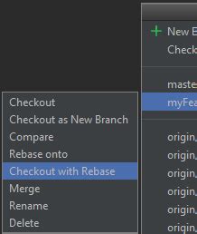 Git What Is The Proper Way To Do Checkout With Rebase And Then Push The Merged Files In