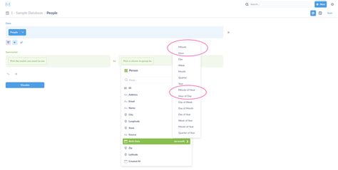 Avoid Showing Time Granularity Options For DATE Columns Issue Metabase Metabase
