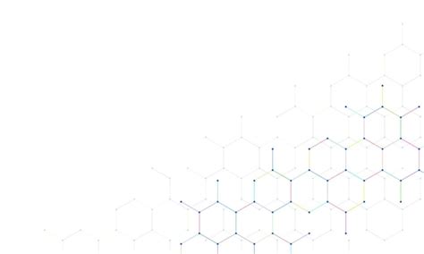 Premium Vector Genetic Engineering And Molecular Structure Hexagon Dna Network Science