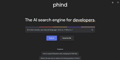 Phind Reviews Price Info And 37 Alternatives Ai Tools 2026 Aixploria
