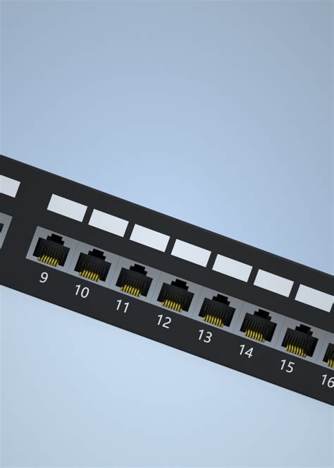 Cat Shielded Coupler Patch Panel Port STP U