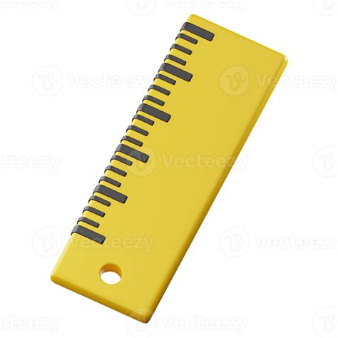3d Ruler Illustration 52011220 Png