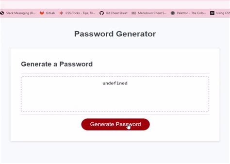 Github Leesam95 Password Generator Challenge 2 Password Generator