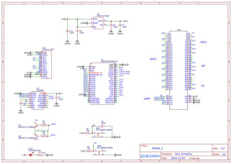 Esp32 Wroom 32 M 2 嘉立创eda开源硬件平台