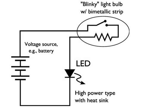 Blinking Led Schematic