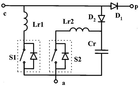 Proposed Zcs Pwm Switch Cell Download Scientific Diagram