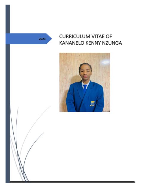 Kananelo Kenny Nzungas Cv Pdf
