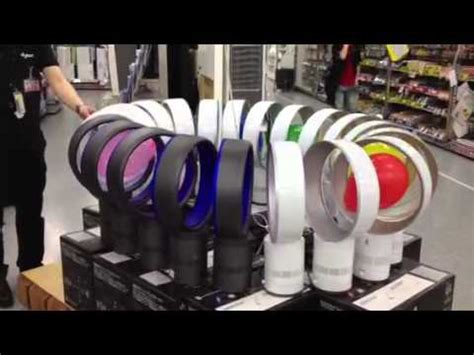 A Series Of Bladeless Dyson Fans Create An Infinitely Looping Track For
