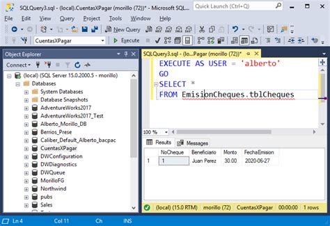 Sqlcoffee Msg 15517 Execute As User