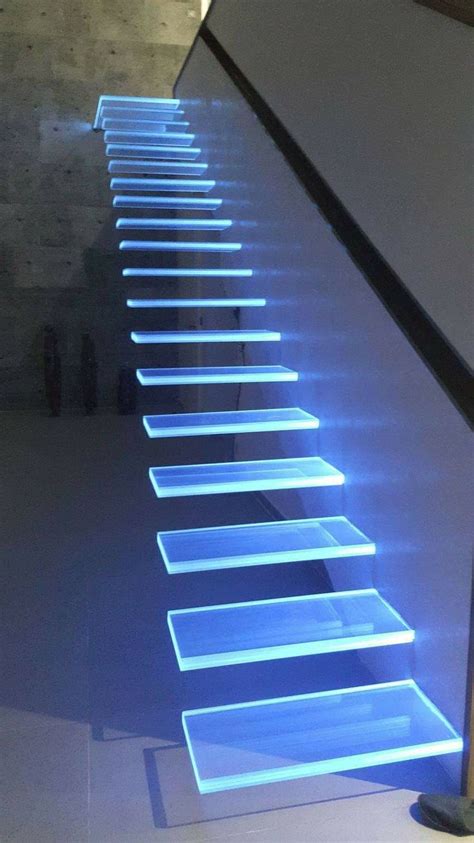 Pin By Udy Cyx On Staircase Glass Stairs Design Glass Stairs Stairs