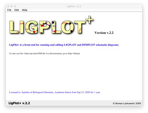 run ligplot on a mac kpwu s group research site