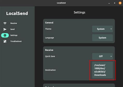 Flatpak Cannot Save File · Issue 256 · Localsendlocalsend · Github