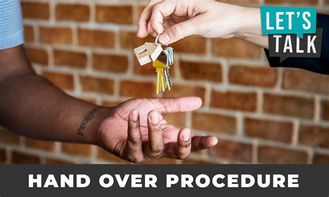 Hand Over Procedure Meraki Property Management