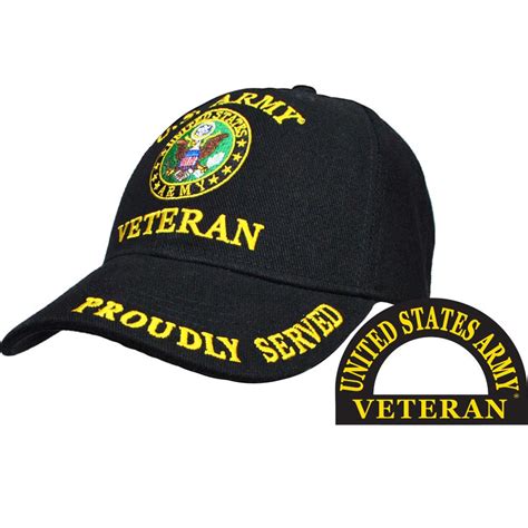 Official Licensed Military Veteran Caps