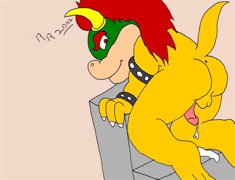 Rule 34 2002 Anthro Anus Bowser Koopa Male Mario Series Nintendo
