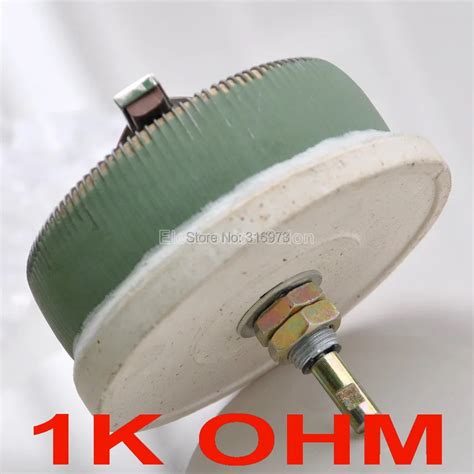 10 Pcs Lot 100W 1K OHM High Power Wirewound Potentiometer Rheostat Variable Resistor 100