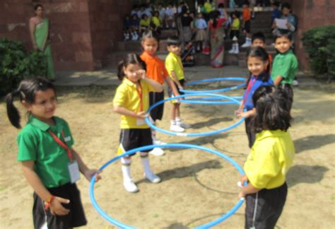 Kindergartenhula Hoop Race Shirdi Sai Public School Best School In