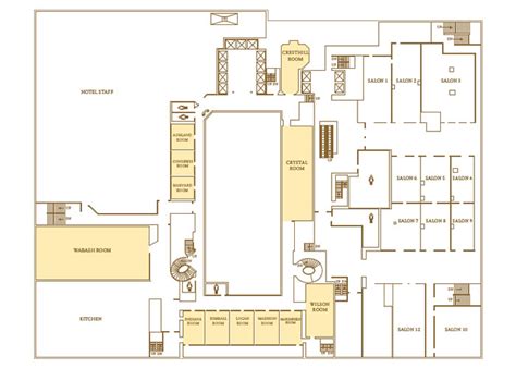 Floor Plans And Capacity Charts The Palmer House Hilton