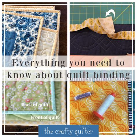 My Videos And More On Quilt Binding The Crafty Quilter