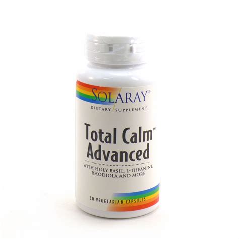 Solaray Total Calm Advanced 60 Veg Capsules Pre Order Now Caplet
