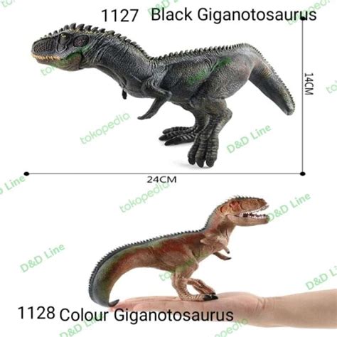 Promo Figure Dinosaurus Giganotosaurus Jurassic World Mainan Dinosaurus