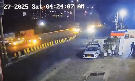 गुरुग्राम में जिस थार के उड़े परखच्चे कुछ सेकंड पहले उसकी जानलेवा