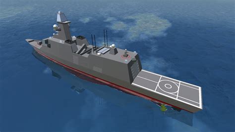 Simpleplanes Yat Sen Class Frigate