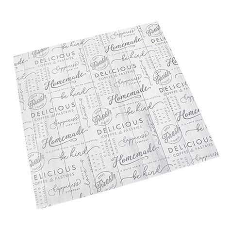 12″ X 12″ Grease Resistant Paper 10x100s Rm Boxes