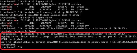 lpic system administrator hướng dẫn tạo kết nối iscsi storage với