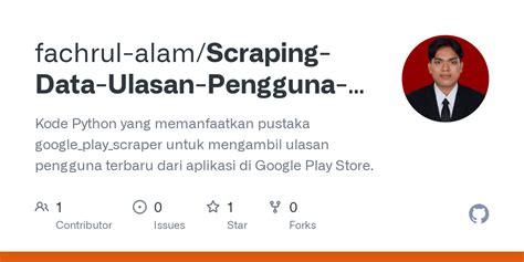 github fachrul alam scraping data ulasan pengguna di play store kode