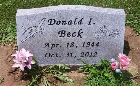 Donald Ivan Beck 1944 2012 Find A Grave äreminne