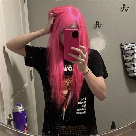 Purple And Pink Scene Hair