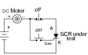 Scr Test Circuit Diagram